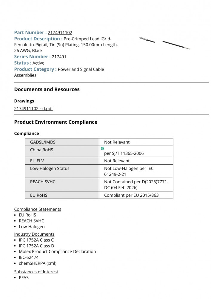 2174911102 product drawing, page 1
