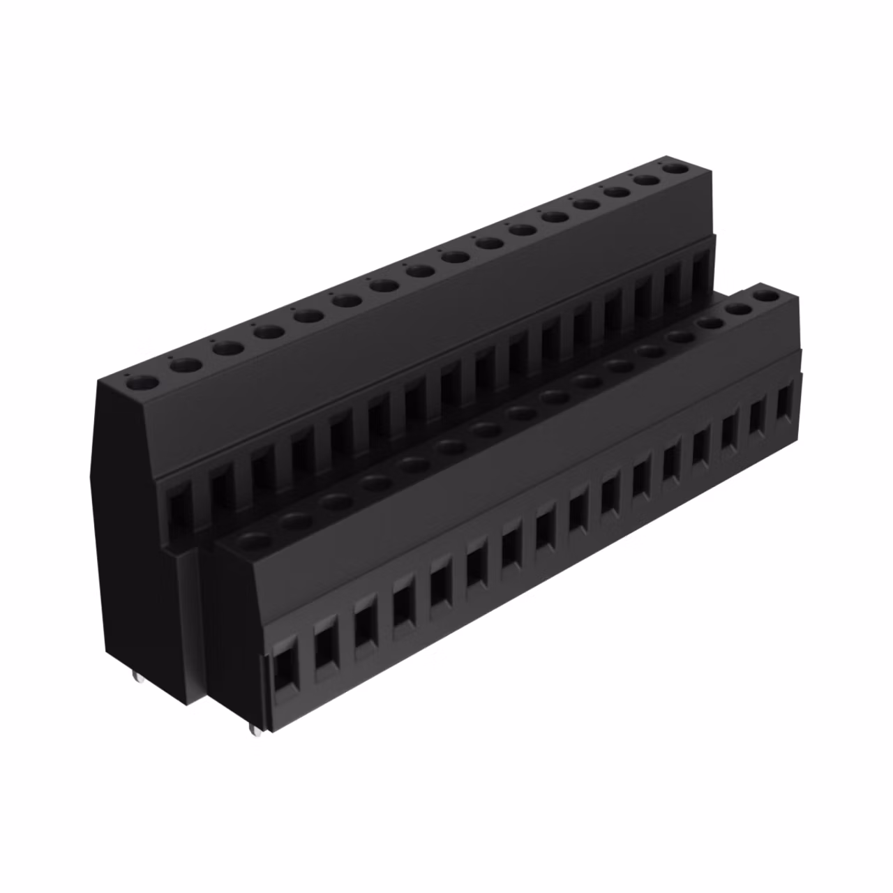 5.08mm Pitch Beau Eurostyle High Profile, Two Level Terminal Block, Modular, 32 Circuits for sale