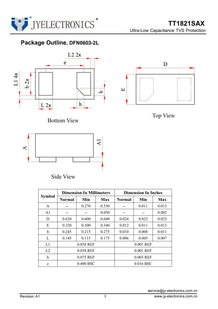 TT1821SAX datasheet page 3