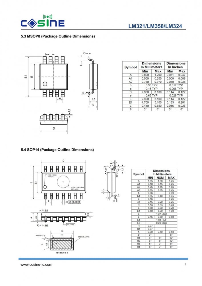 LM324SR datasheet page 9