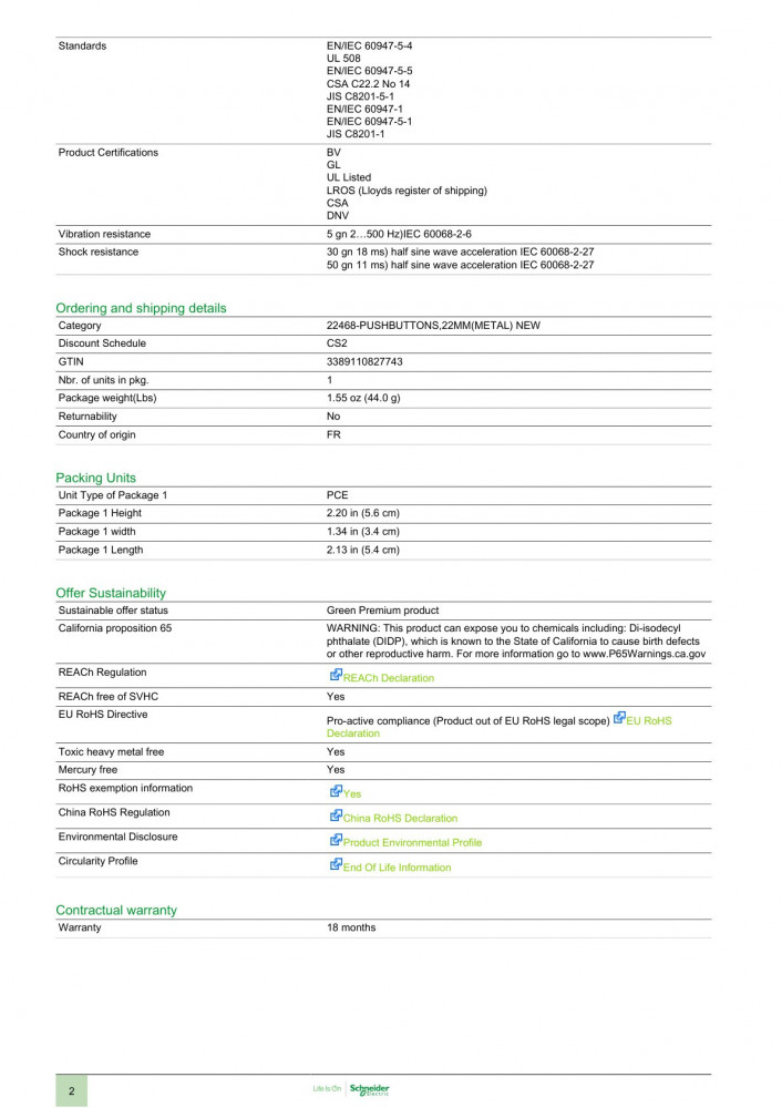 ZB4BJ57 technical document page 2