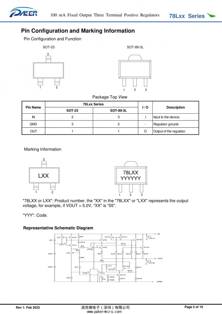 78L06 datasheet page 2