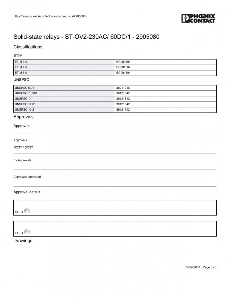 Phoenix Contact 2905080 technical document page 3