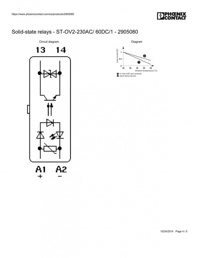 Phoenix Contact 2905080 technical document page 4