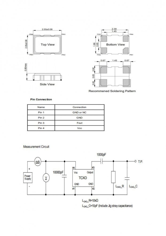 KYX Q2C26000V2D4B2 dimensions page