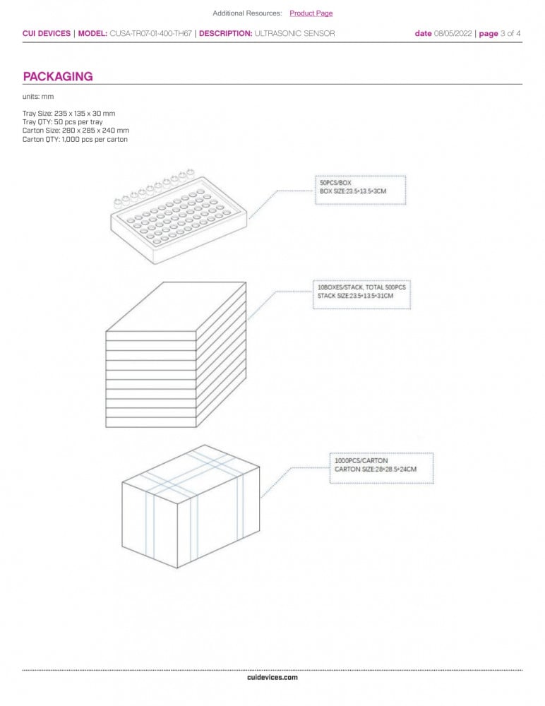 CUSA-TR07-01-400-TH67 datasheet page 3