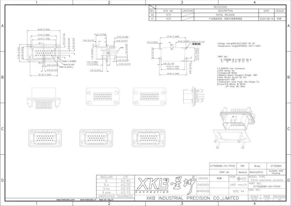 K776280WV-23-PTSNBL technical drawing preview