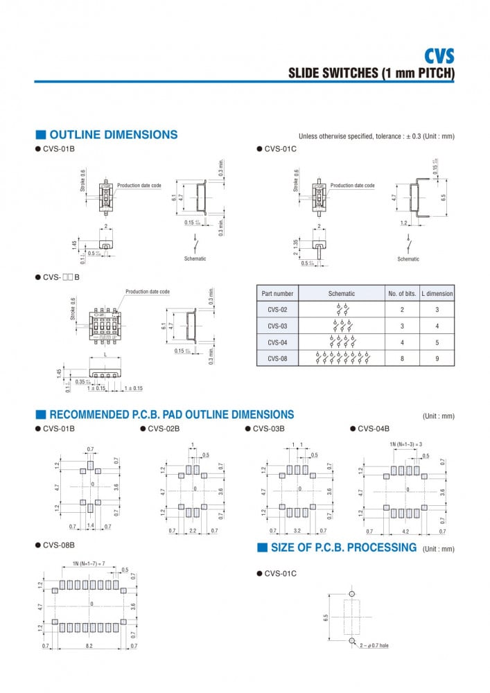 Nidec CVS-04B technical document page 3