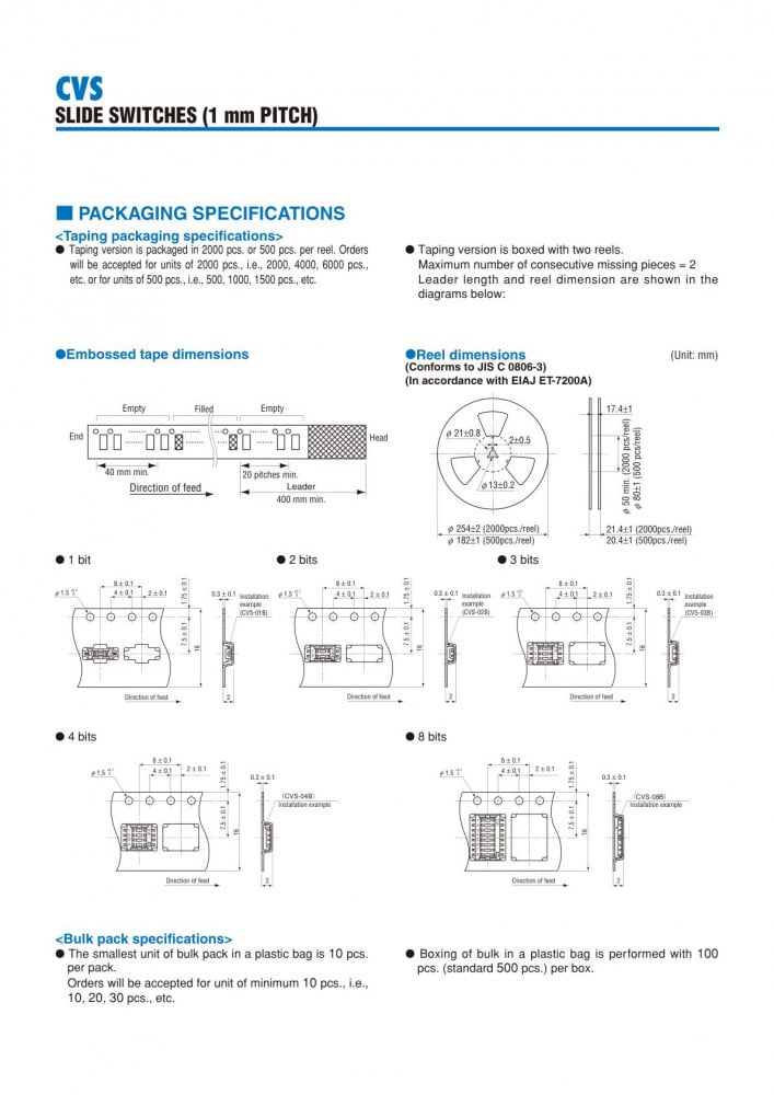 Nidec CVS-04B technical document page 4