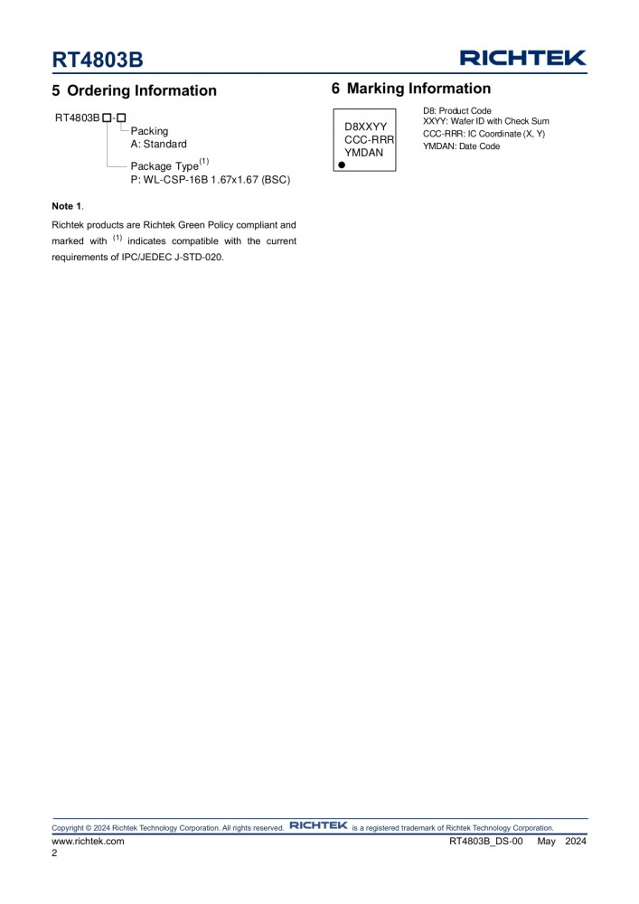 RT4803 document page 2