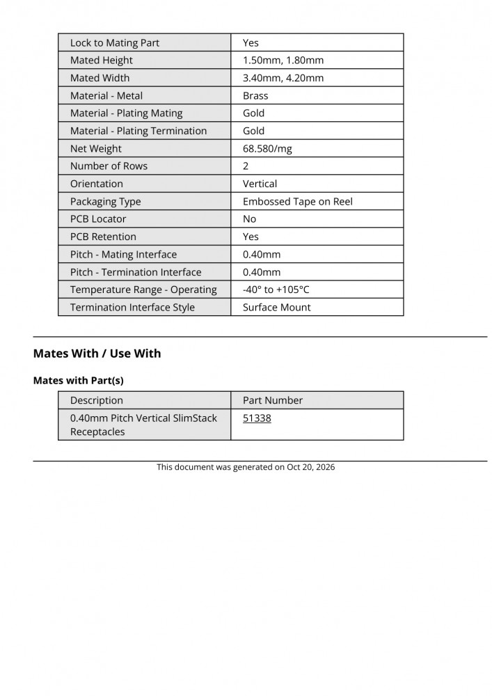 MOLEX 559090874 document page 3