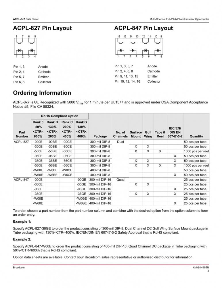 ACPL-827-36BE datasheet page 2