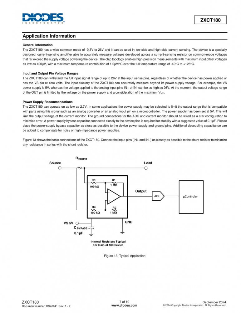 ZXCT180 datasheet page 7