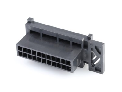 Micro-Fit BMI Plug Housing, Dual Row, Panel Mount, 22 Circuits, Black for sale