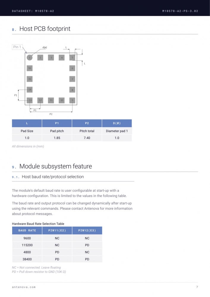 M10578-A2 datasheet page 8