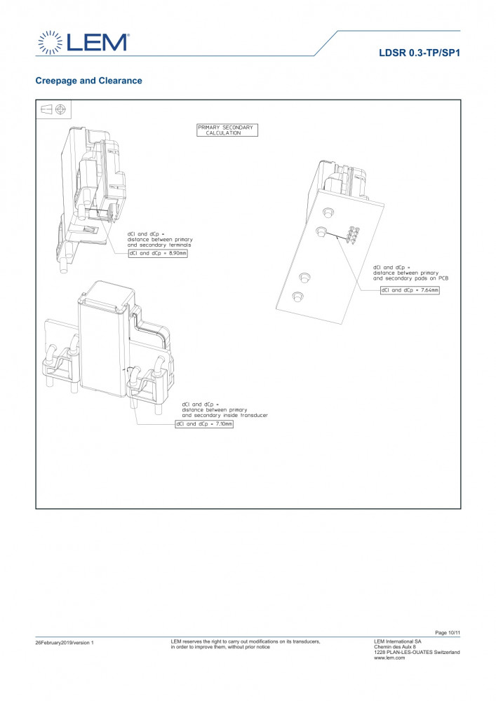 LDSR 0.3-TP/SP1 datasheet page 10