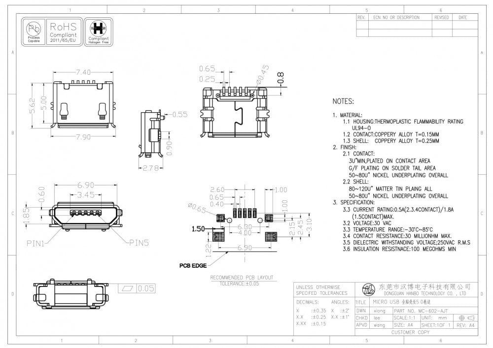 MC-602-AJT technical document preview