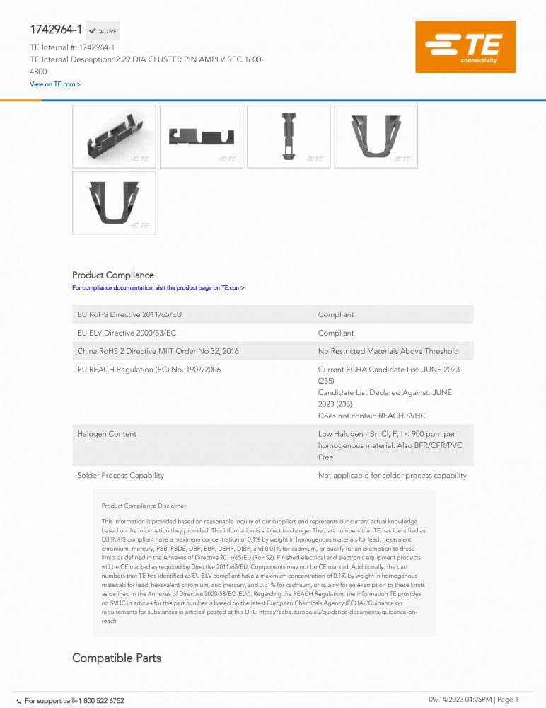 1742964-1 technical document page 1