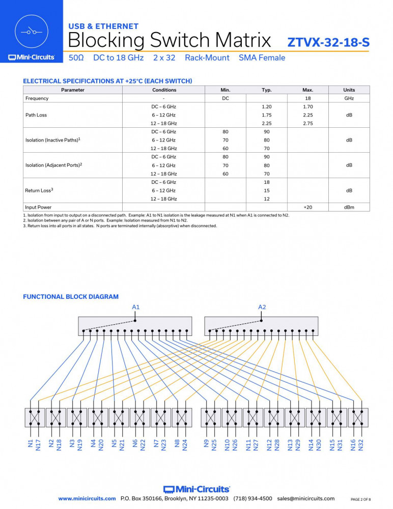 ZTVX-32-18-S technical document page 2