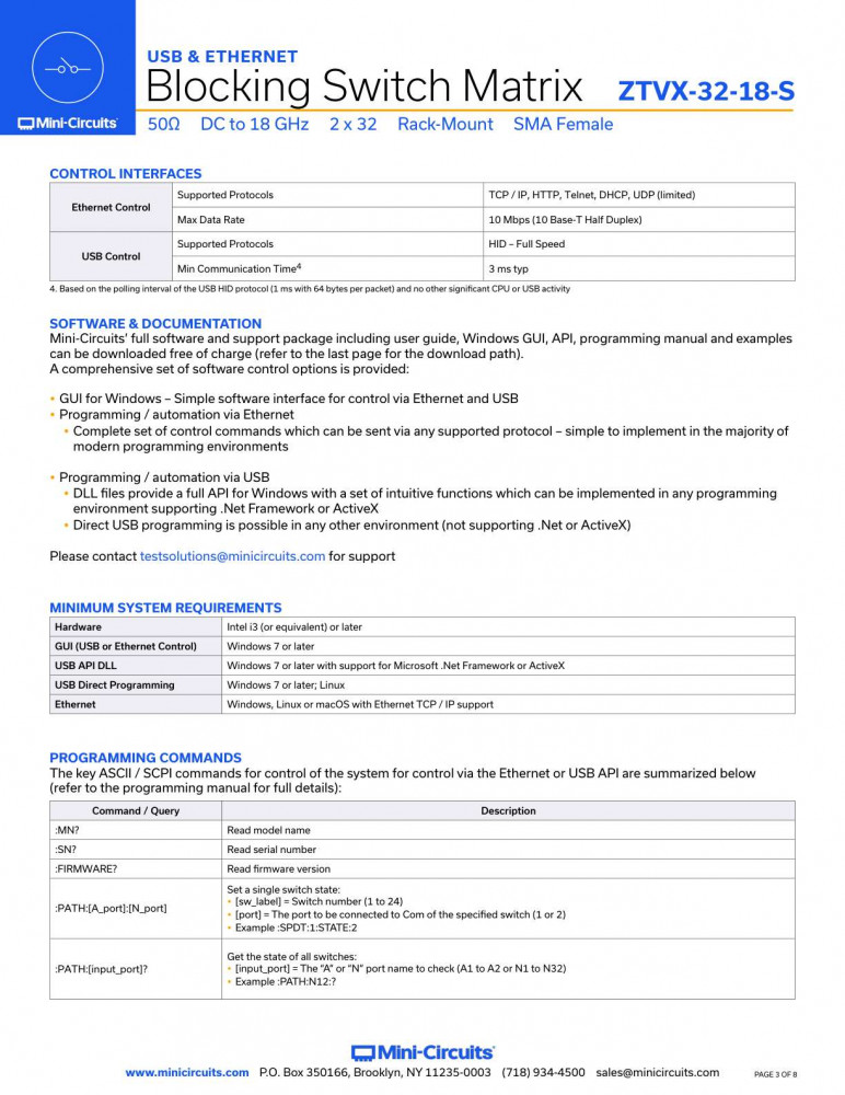 ZTVX-32-18-S technical document page 3