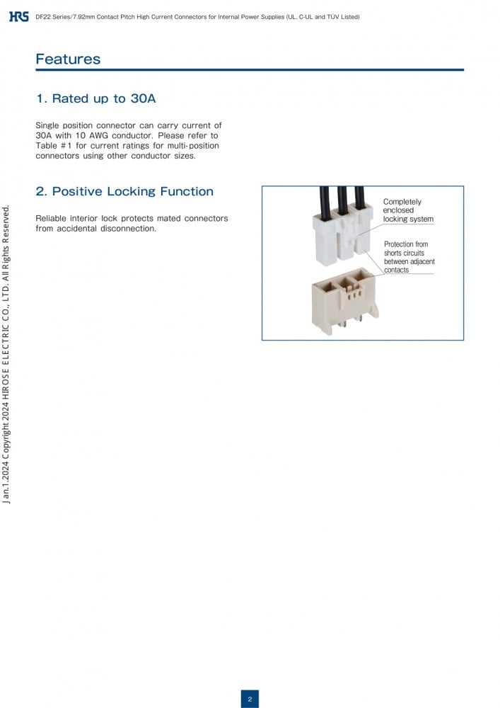 HRS DF22 technical document page 2