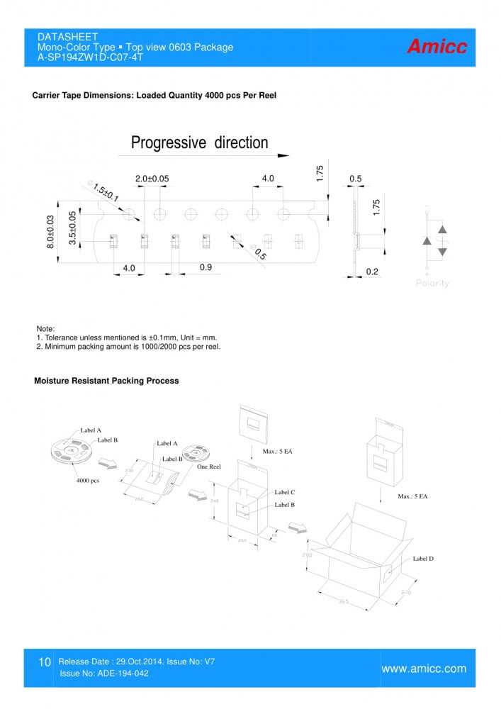 A-SP194ZW1D-C07-4T approval sheet page 10