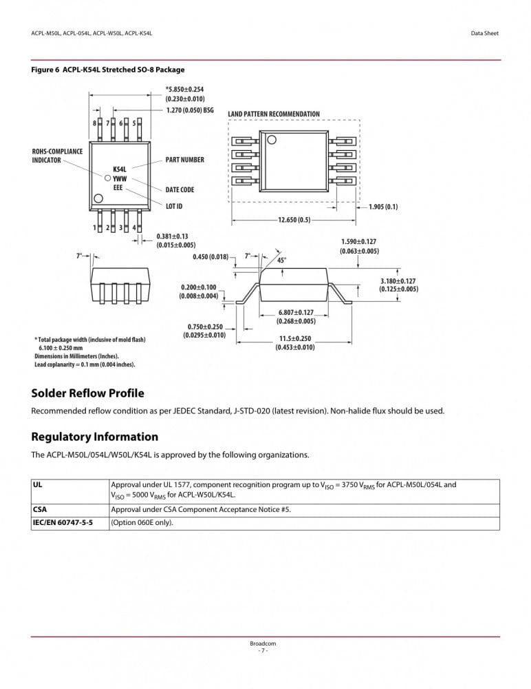 ACPL-054L datasheet page 7