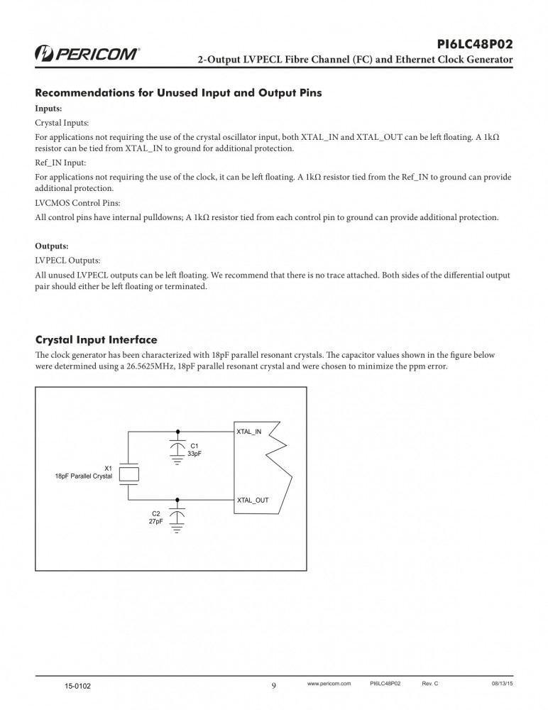 PI6LC48P02LIE datasheet page 9