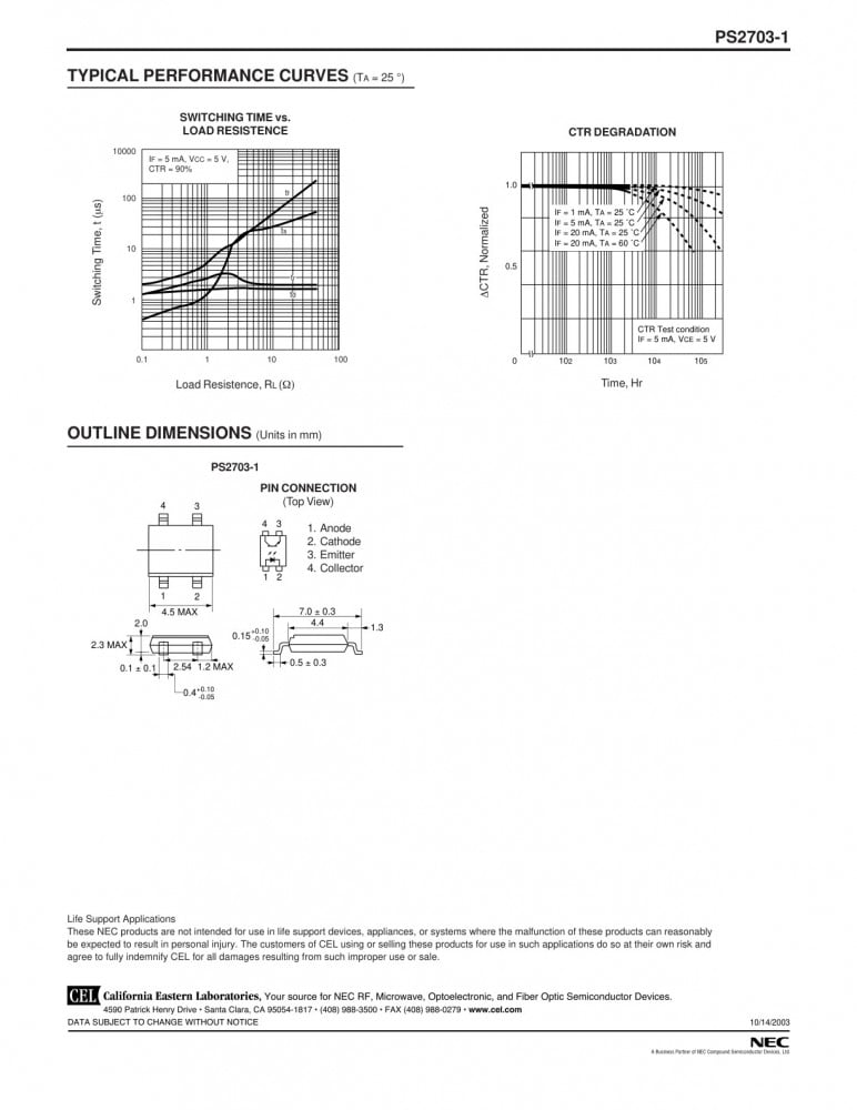 PS2703-1-F4-K-A datasheet page 4