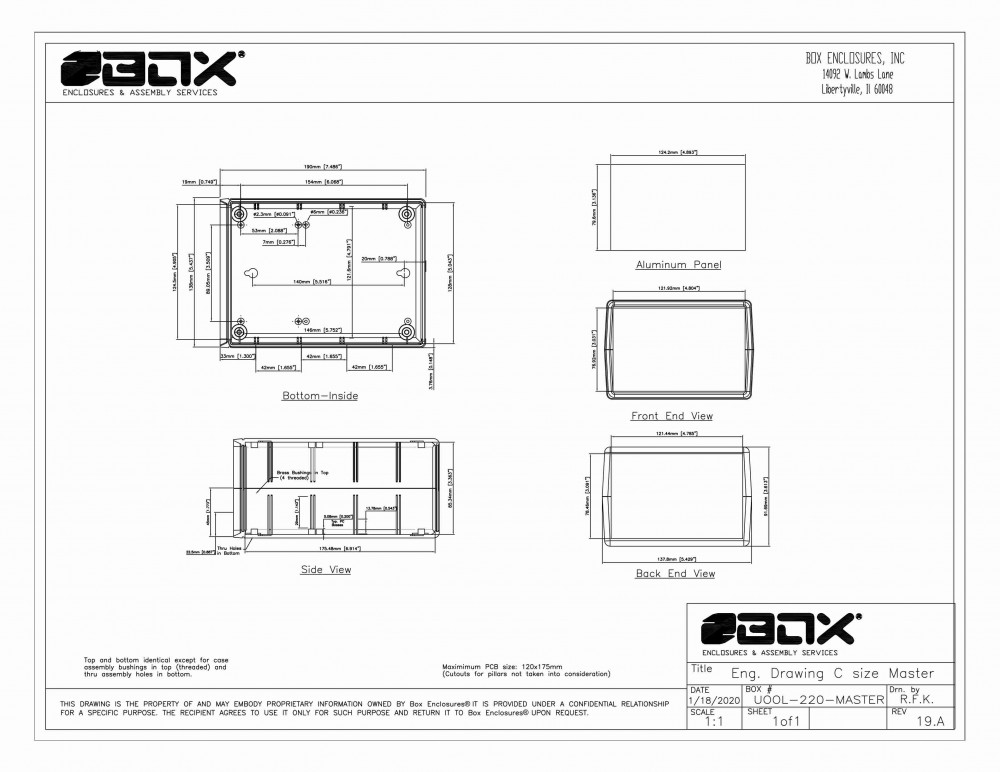 UOOL-220 manufacturer drawing image