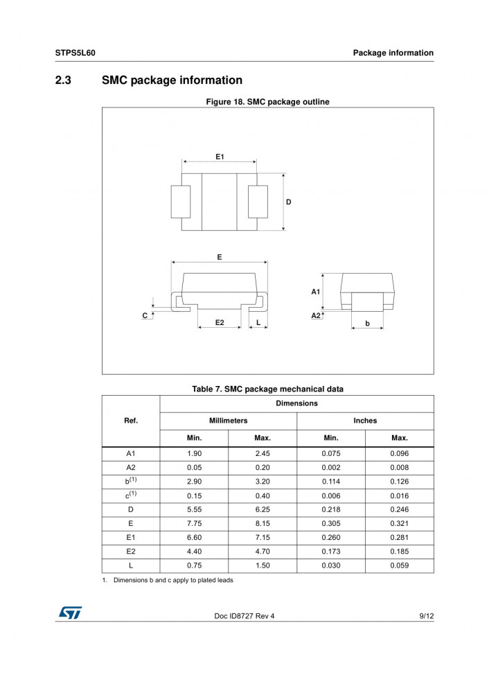 STPS5L60 datasheet page 9