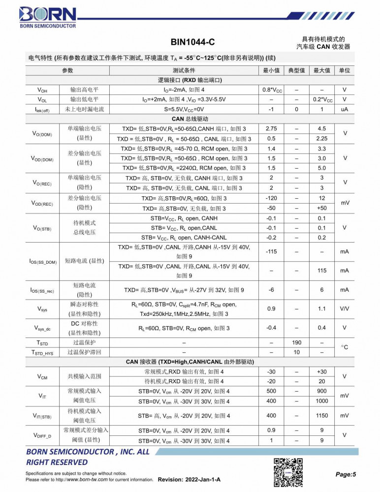 BIN1044S-C datasheet page 5