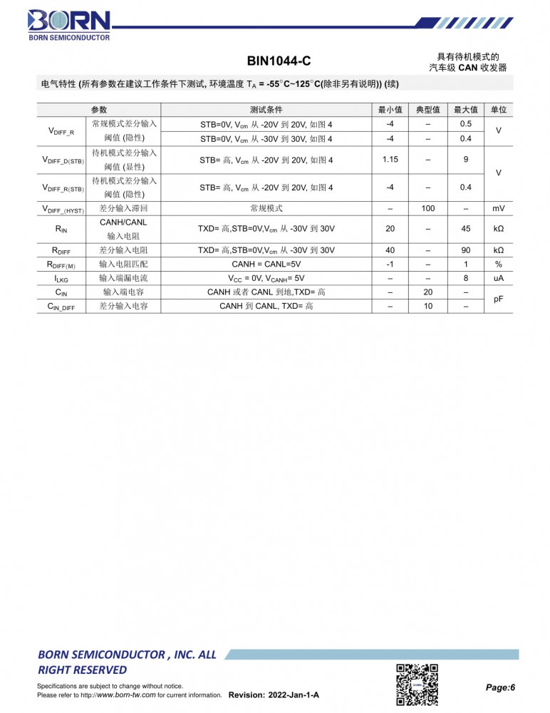 BIN1044S-C datasheet page 6