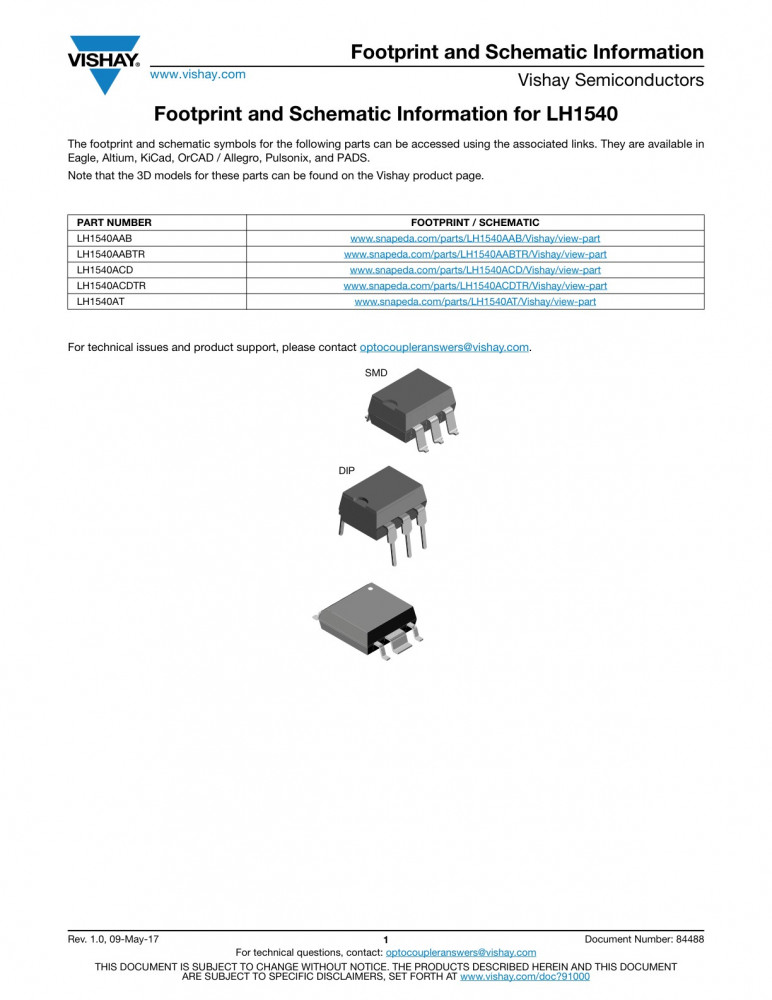LH1540AAB datasheet page 8
