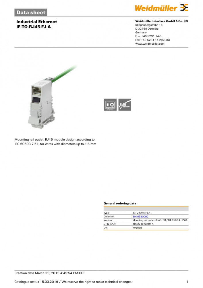 8946930000 technical document page 1