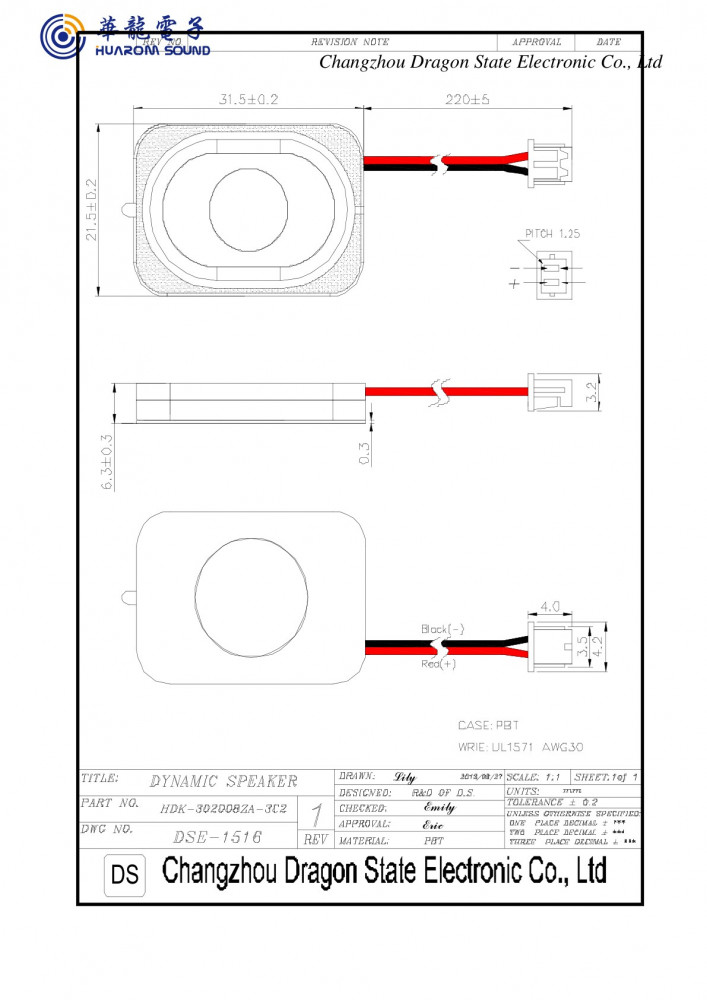 HDK-302008ZA-3C2 reliability page