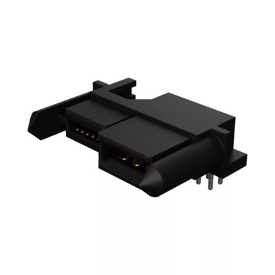 EXTreme LPHPower Receptacle Header, Right-Angle, 2 Power Contacts, 12 Signal Contacts, Select Gold (Au) Plating, for 3.18mm Thick PC Board, with Guide Posts for sale