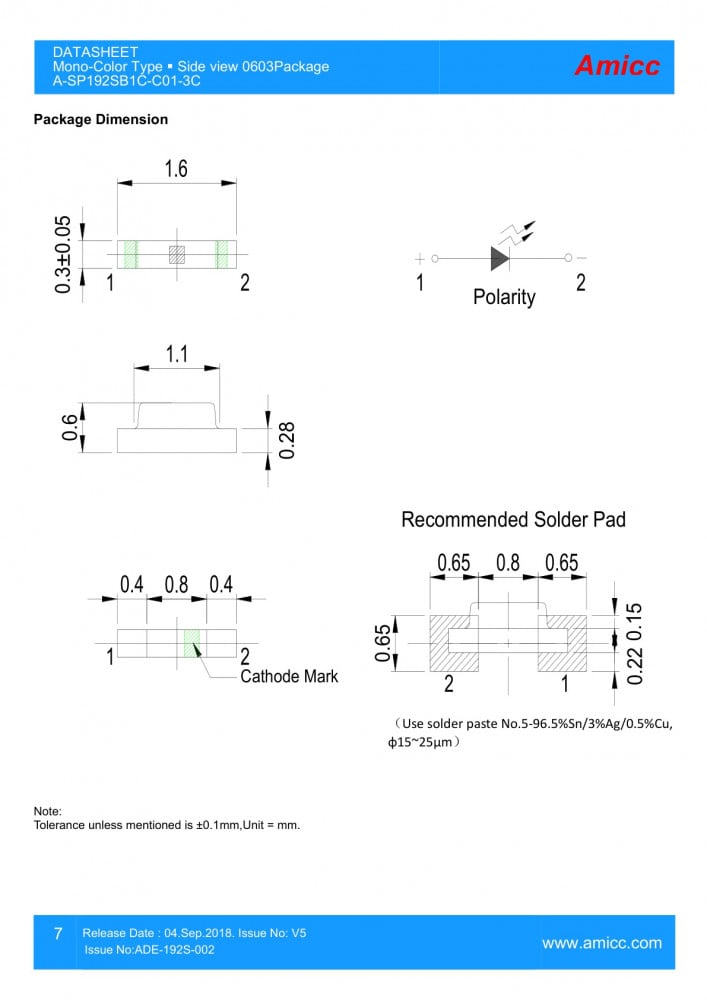A-SP192SB1C-C01-3C approval sheet page 7