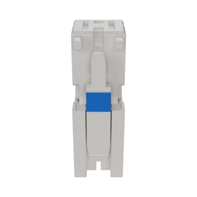 Appli-Mate RAST 5 IDT Housing, 5.00mm Pitch, Indirect, Female, 16 Amp, 2 Circuits, Position Keys 1a, 2b, Fully Coded, Latch Between Circuits 1 & 2, Blue Color Stripe for sale