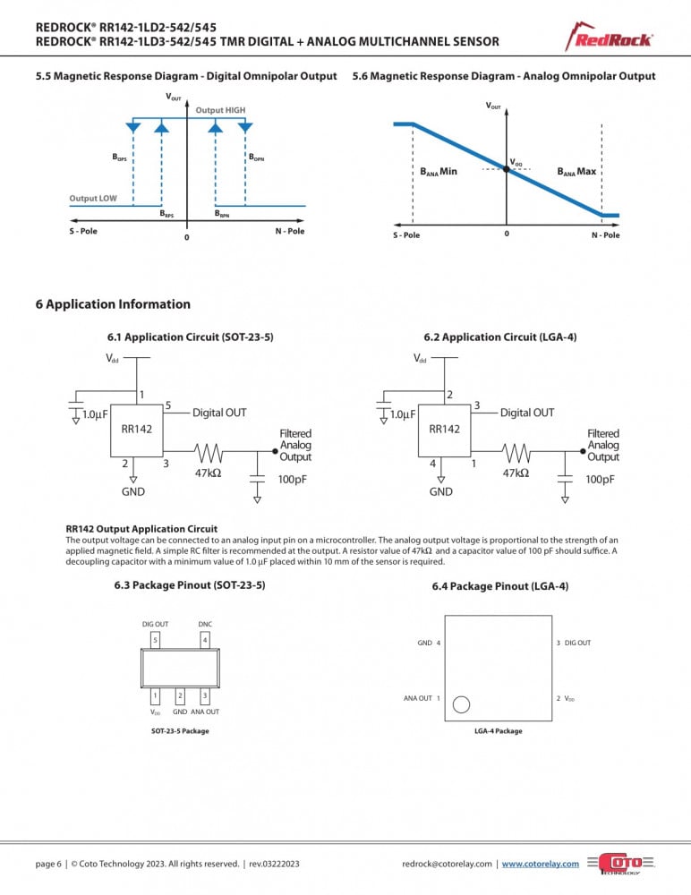 COTO RR142 datasheet page 6