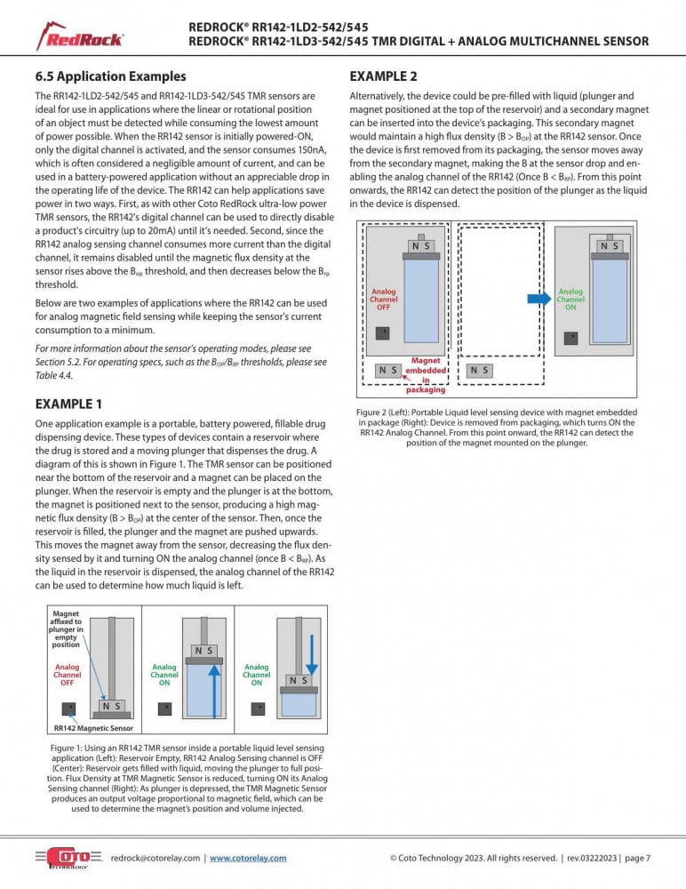 COTO RR142 datasheet page 7