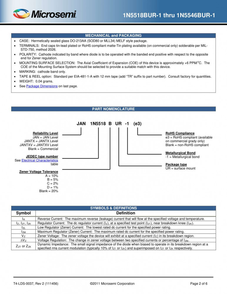 1N5527DUR-1/TR datasheet page 2