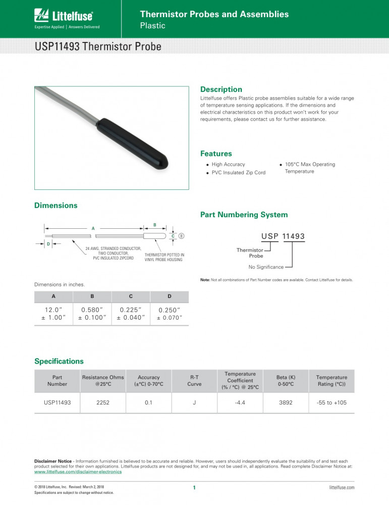 USP11493 technical document