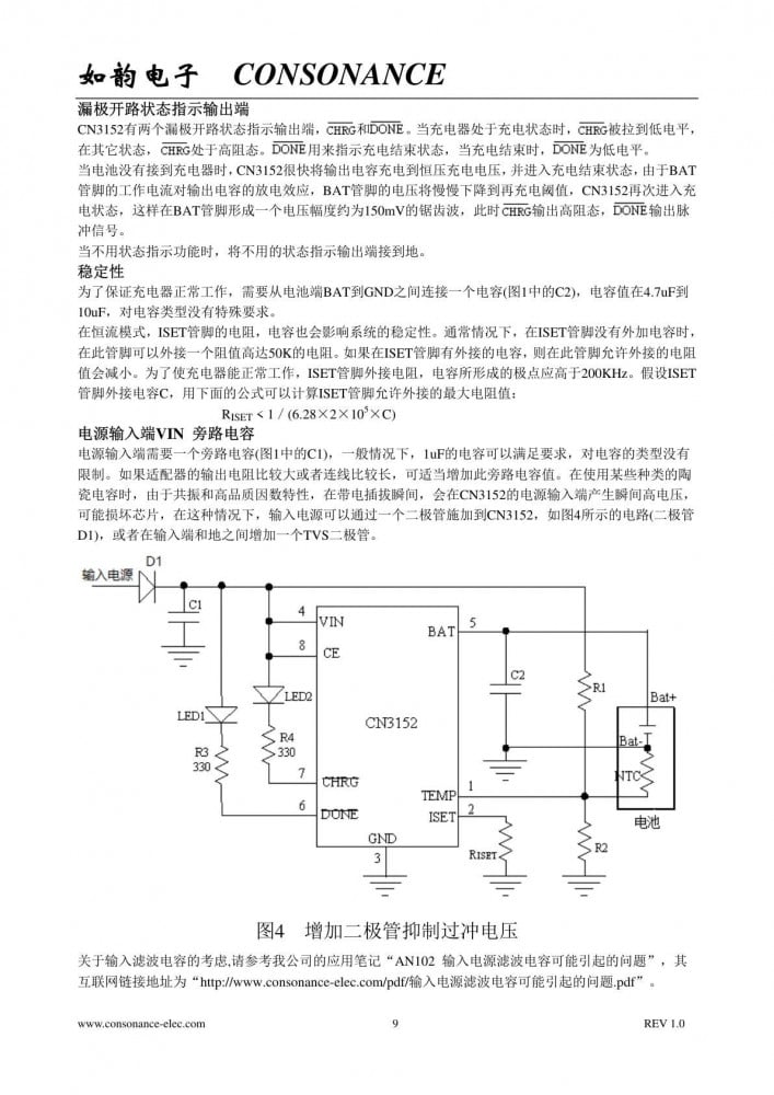 CN3152 datasheet page 9