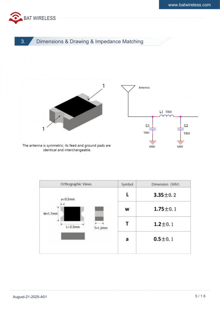 BW2.4MNX3216 datasheet page 5