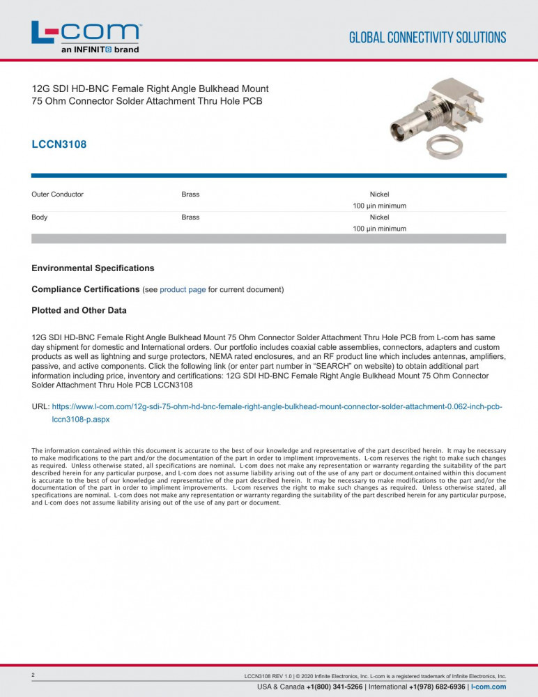 LCCN3108 product documentation page 2