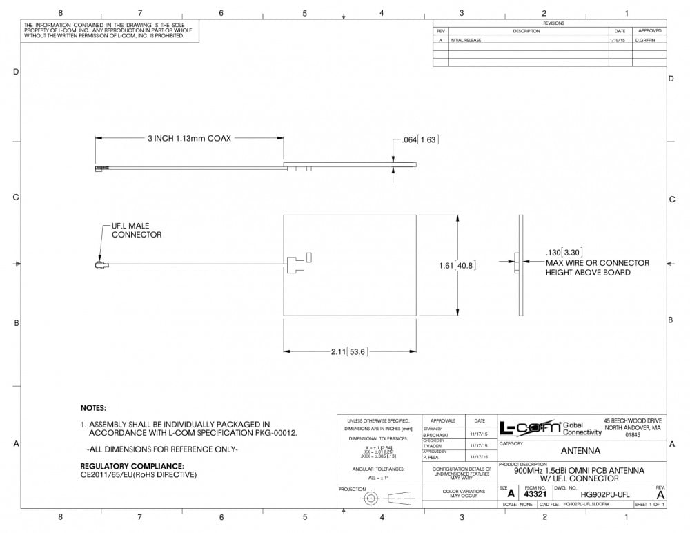HG902PU-UFL technical document preview