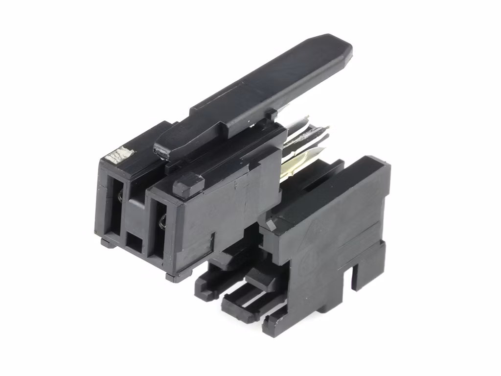 5.00mm Pitch Appli-Mate RAST 5 IDT Connector System Female Receptacle, 12A, 2 Circuits, Black, Position Keys 1a, 2b, Coding Key d20, Latch Position 1/2 for sale