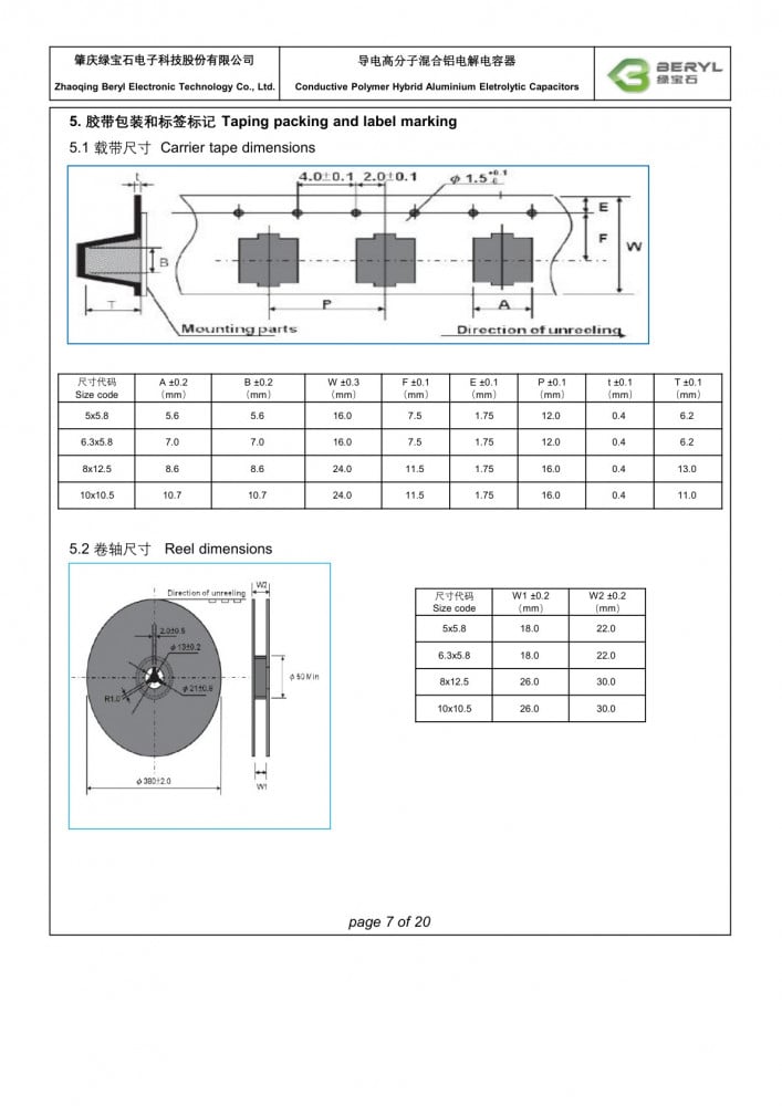 HTA035M470E058SM1R approval sheet page 7