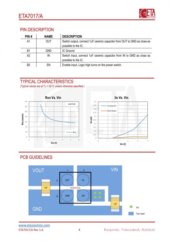 ETA7017CSE datasheet page 4